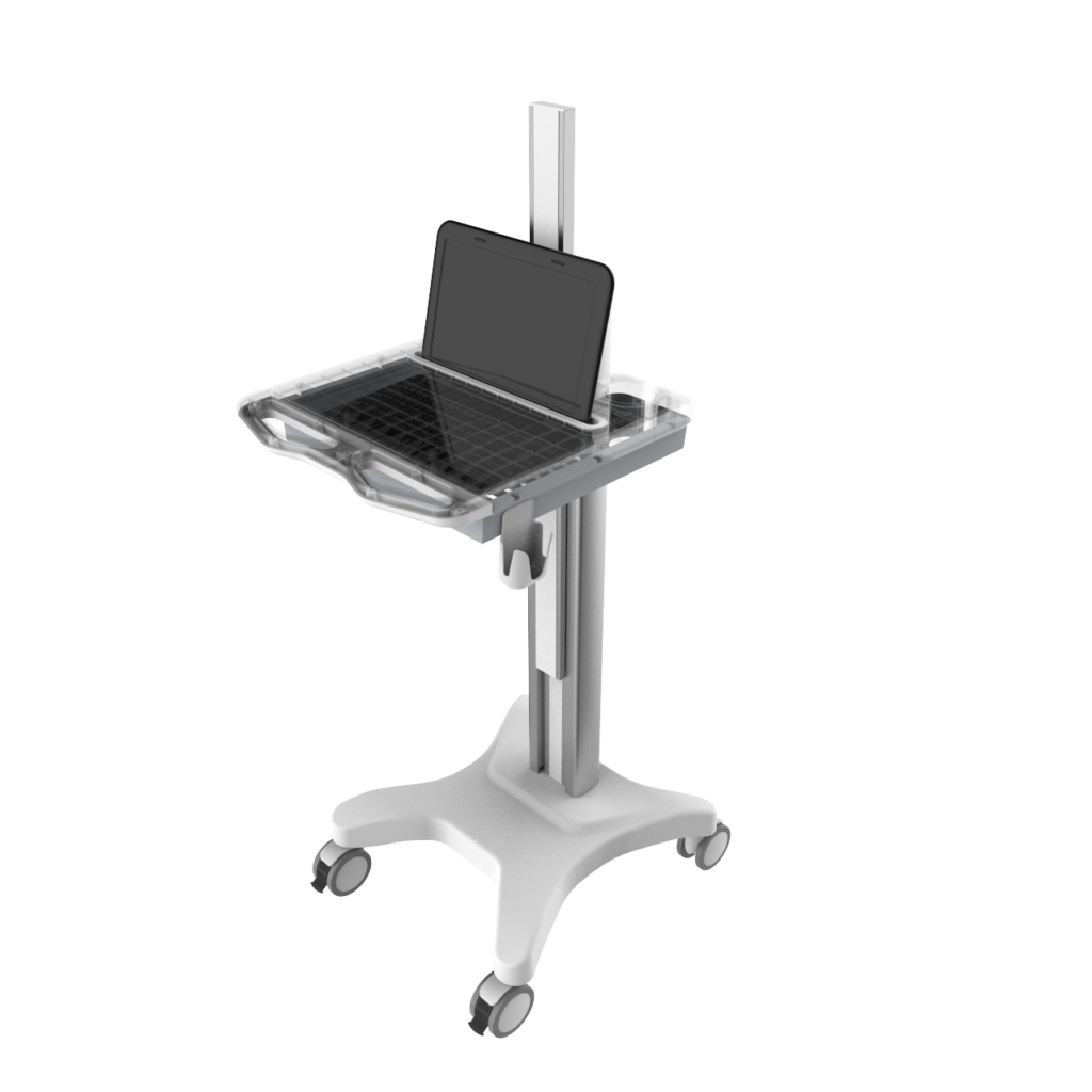 Fixed height laptop/Computer trolley/PC | Neuvar